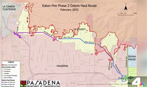Debris To Be Removed From Eaton Fire Nbc Los Angeles