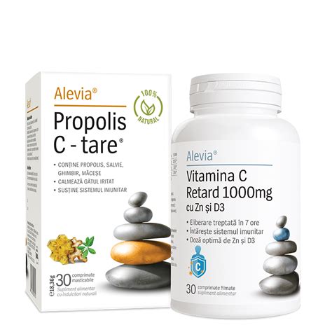 Propolis C Tare 30 Comprimate Vitamina C Retard 1000 Mg C Bebe Tei