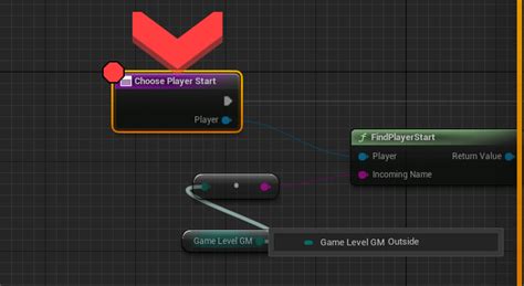 Chooseplayerstart Only Referencing Default Variables Runrealengine