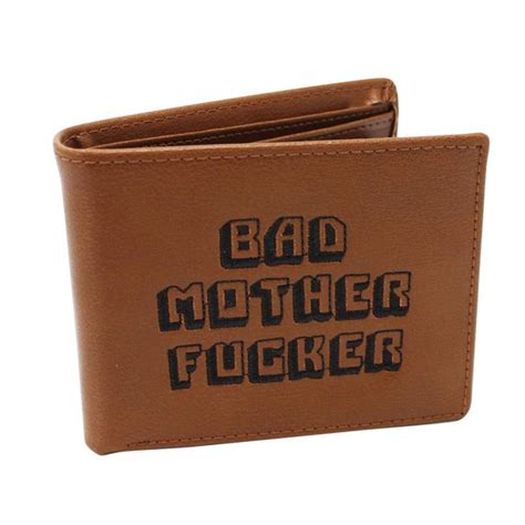 Pulp Fiction Bad Mother Fucker Leather Wallet Online Marketplace