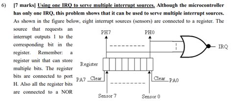 6 7 Marks Using One Irq To Serve Multiple Interrupt