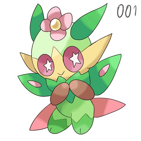 This Is The Grass Starter From My Fakemon Region Rfakemon