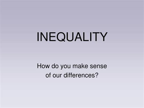 Ppt Inequality Powerpoint Presentation Free Download Id 5424274