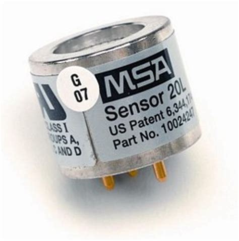 Msa Xcell Replacement Oxygen Sensor 10106729 Jendco Safety Supply