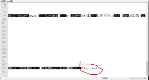 Ctfhub Word文件本质ctf Word文件 Csdn博客
