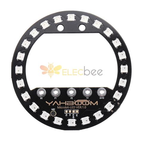 Microbit Light Ring Expansion Board Microbit Full Color Led Module Rgb