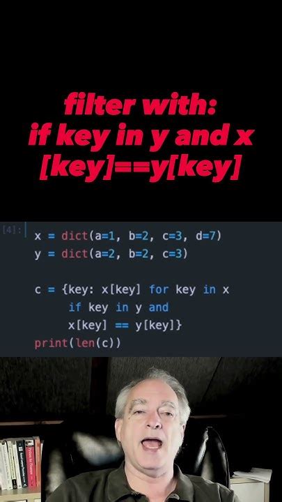 Find Keyvalue Matches Between 2 Python Dictionaries Python Shorts Youtube