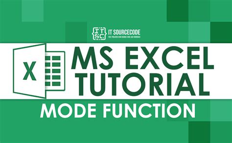 How To Find Mode In Excel With Examples And Steps