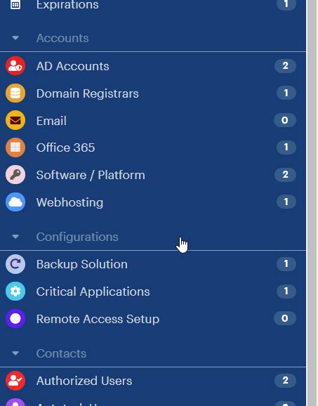 Make Grouped Assets In Ui Distinguishable Core Web App Hudu