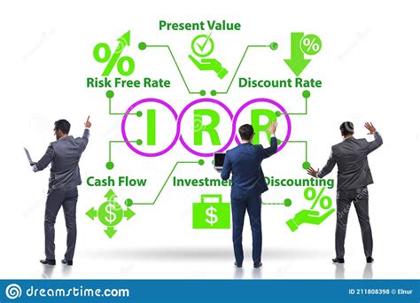 Concept Of IRR Internal Rate Of Return Stock Photo Image Of Cashflow Management 211808398