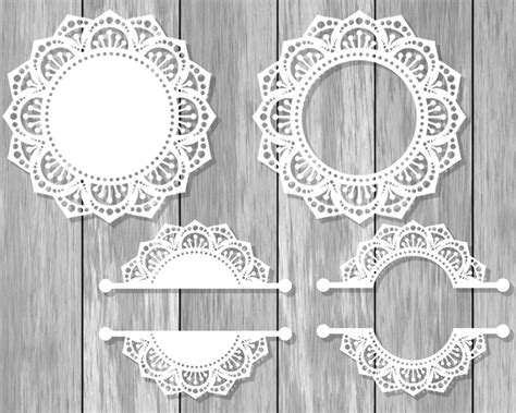 Circular Monogram Svg V 4 Instant Digital Download For Creative Diy