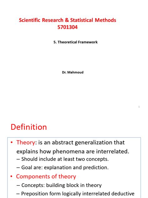 Theoritical Framwork Pdf Theory Conceptual Model