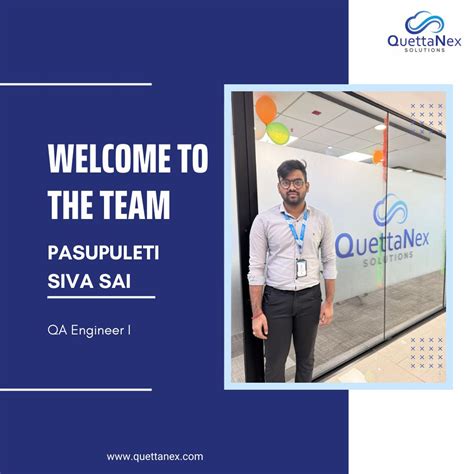 Quettanex Solutions On Linkedin Welcomeaboard Newteammember Teamgrowth