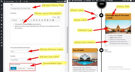 How To Add A New Story In Timeline Builder Cool Timeline Documentation