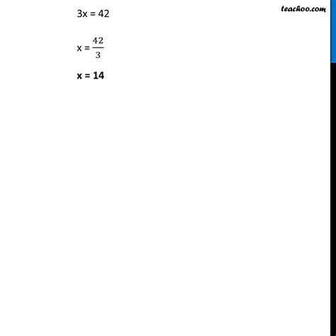 Ex 4 3 1 Set Up Equations And Solve E Munna Subtracts Thrice The
