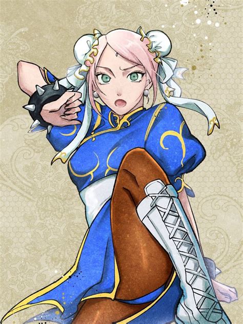 Sakura Chun Li Art By Sayaendou0426 Twitter Support The Artist 👇👇👇