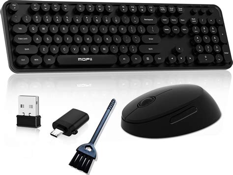 Sablute 2 Pack Wireless Keyboard And Mouse Combo With Backlit Rgb Mouse
