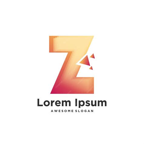 Free Vector Letter Gradient Colorful Design Illustration