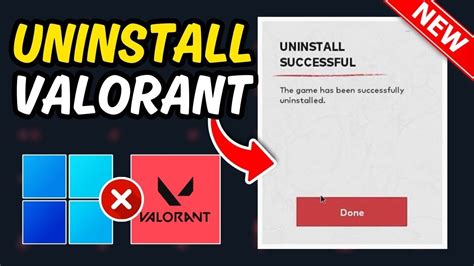 How To Uninstall Valorant Windows 10 11 Fully Remove Valorant In Pc Youtube