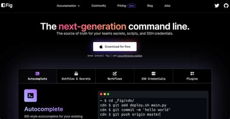 Fig Ai Revolutionize Your Terminal Workflow With Smart Autocomplete And Scripts Aitoolnet