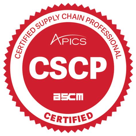 Apics Certified Supply Chain Professional Cscp Credly