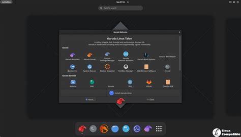 Garuda Linux Talon 221017 Released