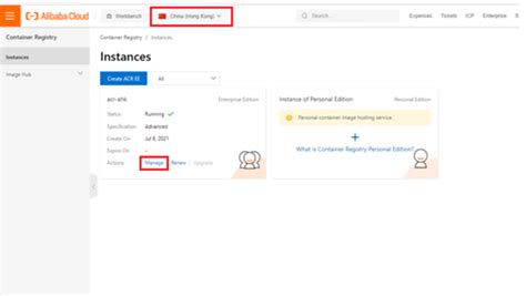 Kubernetes Ack K8s Create Container Registry Acr Alibaba Cloud Community