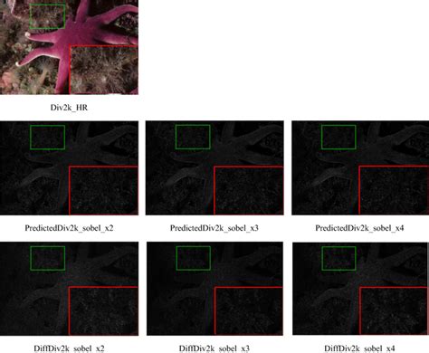 The Visualization Comparison Results Of The Lost Texture Information