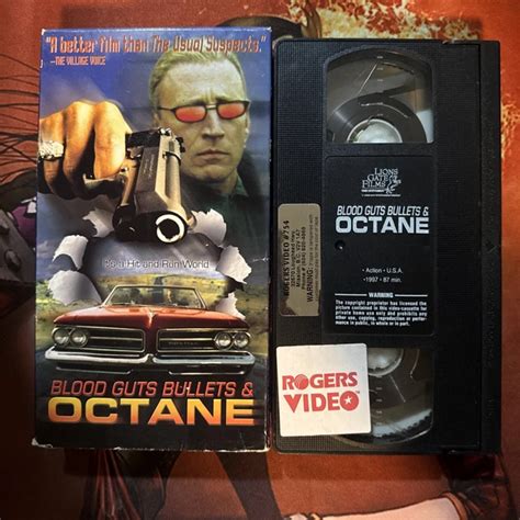 Blood Guts Bullets And Octane Vhs 1997 Lions Gate Home Entertainment