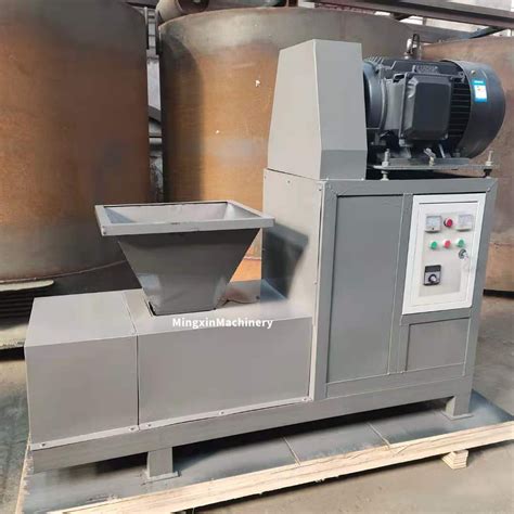 Emission Reduction Rice Husk Charcoal Production Machine Charcoal Briquette Machine And