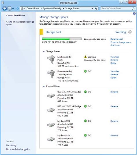 Microsoft Introduces Storage Spaces For Windows Software News