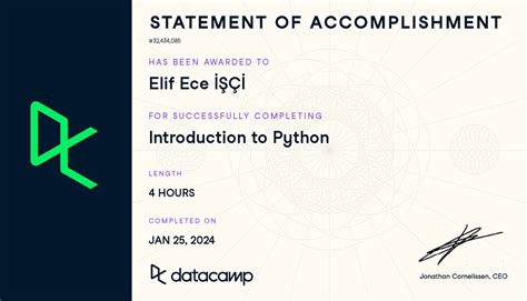 Python Numpy Pandas Matplotlib Seaborn Data Datacamp Elif Ece