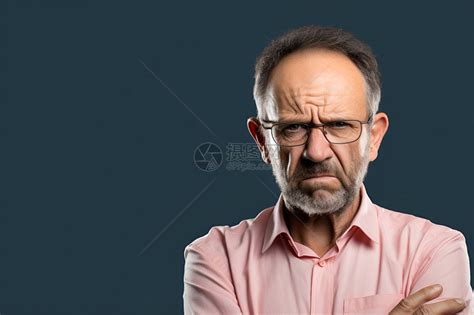 严肃的中年男子高清图片下载 正版图片600880314 摄图网