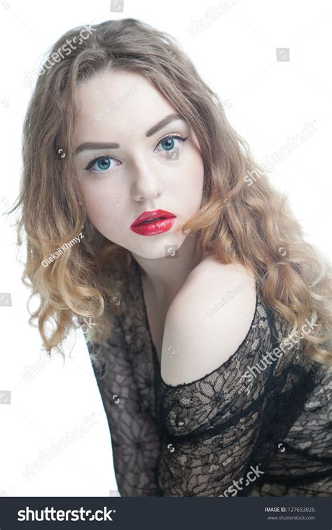 Sexy Woman Long Hair Make Stock Photo Shutterstock