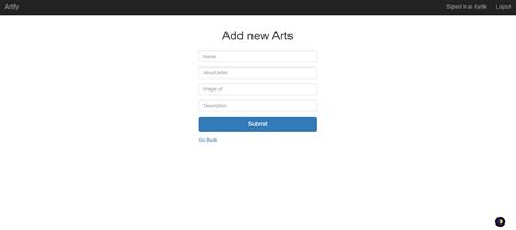 Github Kartik Koundalartify A Website Using Html Css Javascript