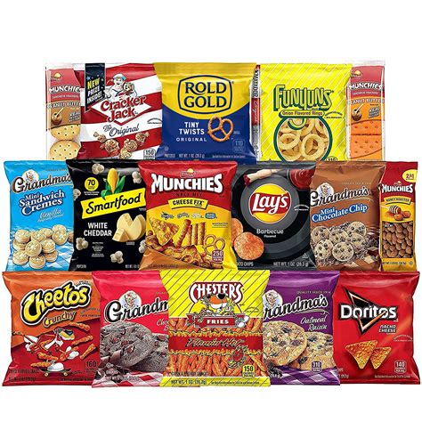 Frito Lay Ultimate Snack Care Package Variety Assortment Of Chips Cookies Crackers And More 40