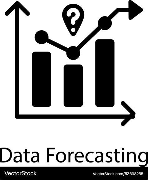 Data Forecasting Royalty Free Vector Image Vectorstock