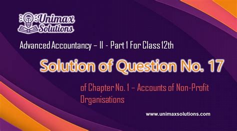 Question 17 Chapter 1 Class 12 Part 1 Unimax