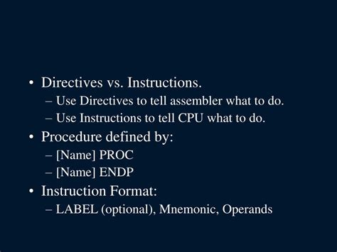 Ppt Cs2422 Assembly Language And System Programming Powerpoint
