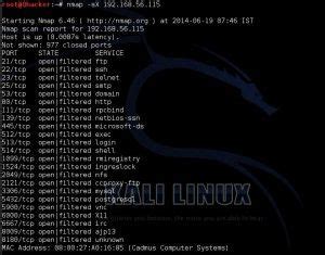 Nmap SX Xmas Scan CyberPratibha