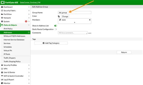Fortigate Firewall Connector