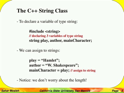 Ppt Exploring The C String Class Comprehensive Lecture Guide