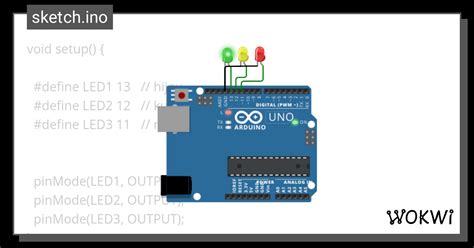 Dasar Dasar Wokwi ESP32 STM32 Arduino Simulator