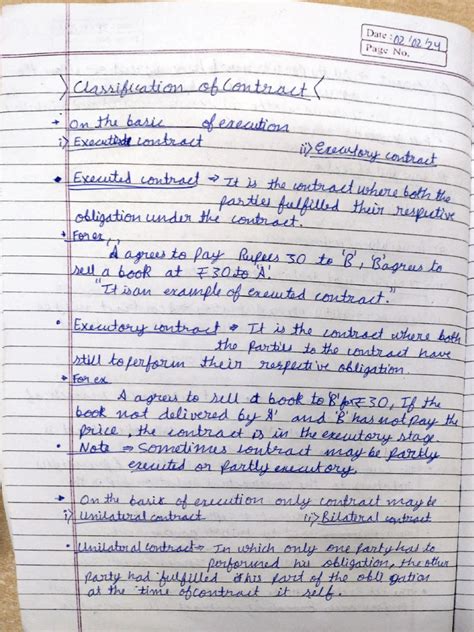 Classification Of Contracts Pdf