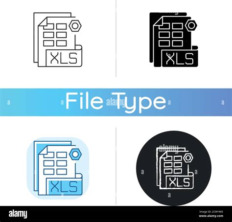 Xls File Icon Stock Vector Image And Art Alamy