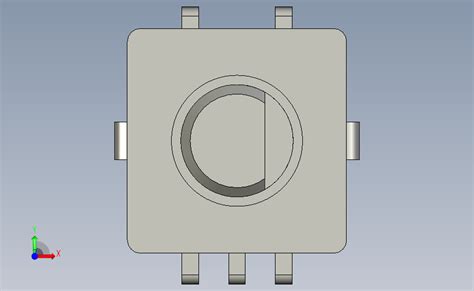 音箱旋钮开关ec11 008编码器 step 模型图纸下载 懒石网