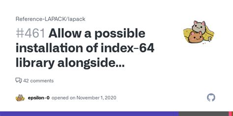 Allow A Possible Installation Of Index 64 Library Alongside Standard Index 32 Library · Issue