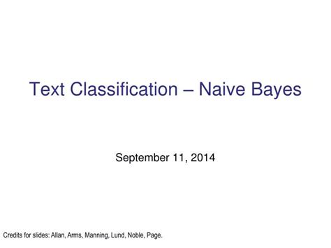 ppt text classification naive bayes powerpoint presentation free download id 5686890