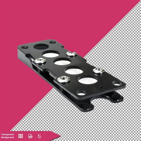 Premium PSD Patch Panel Bracket On Transparent Background Png Psd